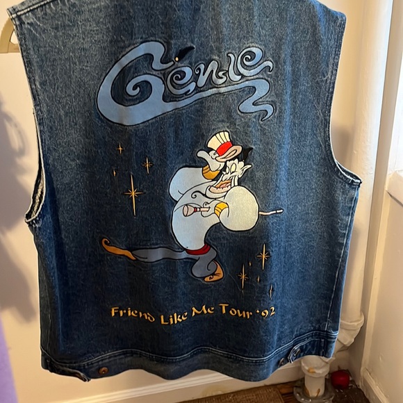 Disney | Jackets & Coats | Disney Cakeworthy Genie Denim Vest | Poshmark